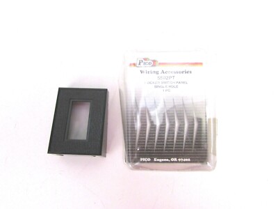 PICO ROCKER SWITCH PANEL RECTANGULAR OPENING 9/16" X 1-1/8" 5502PT | eBay