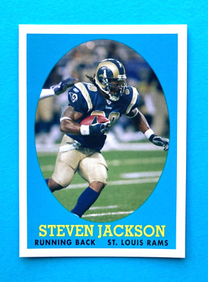 Steven Jackson 2007 Topps Throwback #12 of 22 St. Louis Rams | eBay