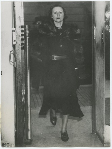 Magda Fontanges, actrice et journaliste. Maîtresse Mussolini ...