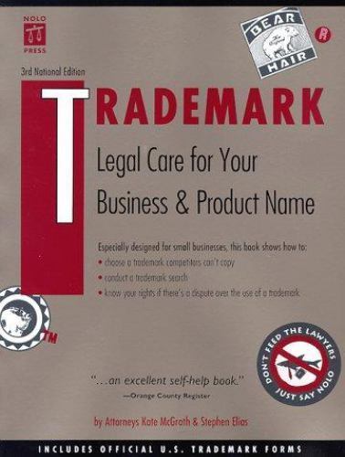 Trademark : How to Name Your Business and Product by Sarah Shena, Kate ...