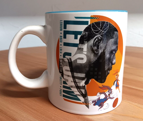 Space Jam A New Legacy Ceramic Coffee Mug 20 oz LeBron James Tune Squad ...