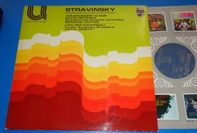 David Oistrakh/Haitink STRAVINSKY Violin Concerto - Philips 6585 003 | eBay