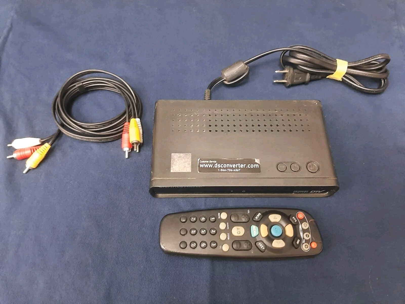 Digital Stream DTX9950 DTV Converter Box W Remote & Composite Cable ...