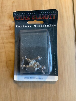 Heartbreak Miniatures Chaz Elliott 5013 Knight With Mace In Blister | eBay