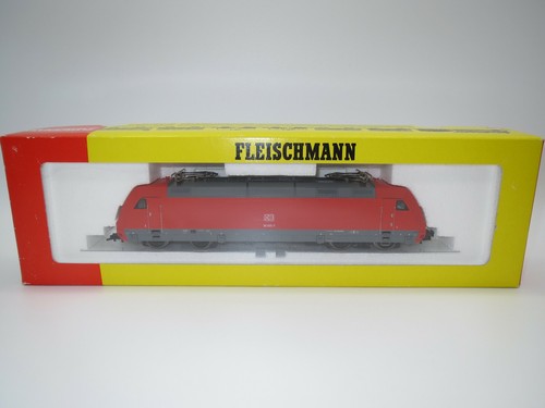 Fleischmann 4355 "Elektrolokomotive-Betriebsnummer: DB 101 005-7" rot ...
