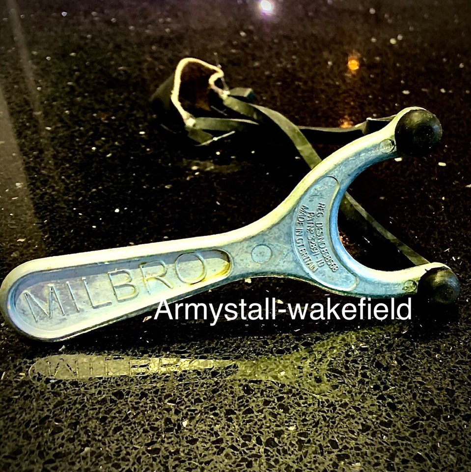 Milbro catapult famous traditional pocket slingshot alloy heavy duty ...