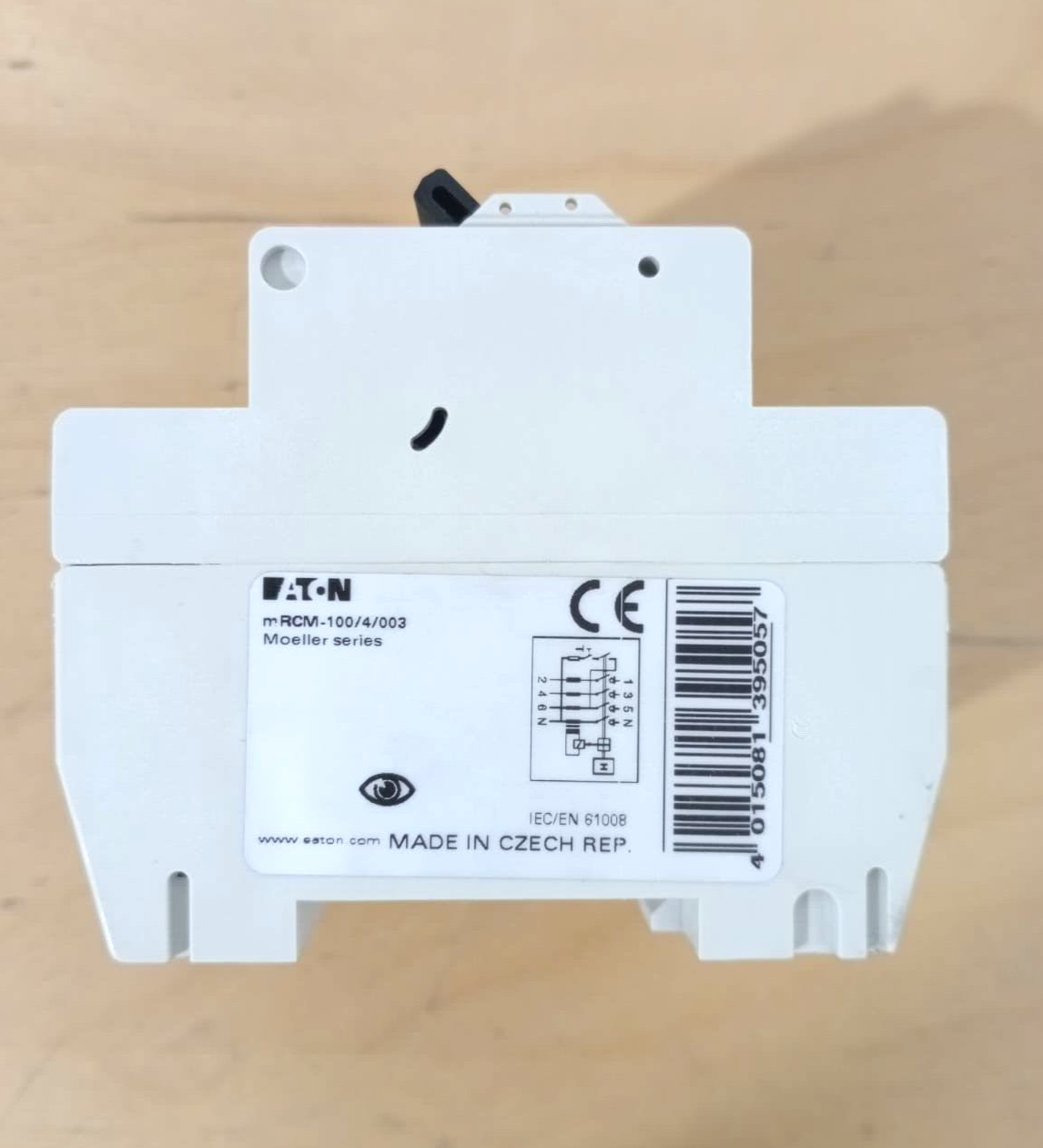 Eaton mRCM-100/4/003 Residual Current Circuit Breaker 100A 4P 30mA Trip ...