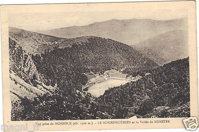 Vue prise du Hohneck - Le Schiessrotried et la vallée de Munster (H9620 ...