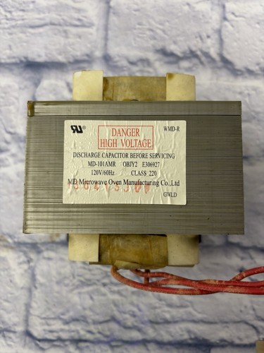 Frigidaire Microwave Transformer Part Came Off Model FFMV162LSA Works ...
