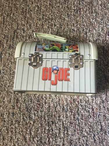 Classic G.I. Joe Tin Metal Lunch Box (2000) Hasbro Vintage-Style | eBay