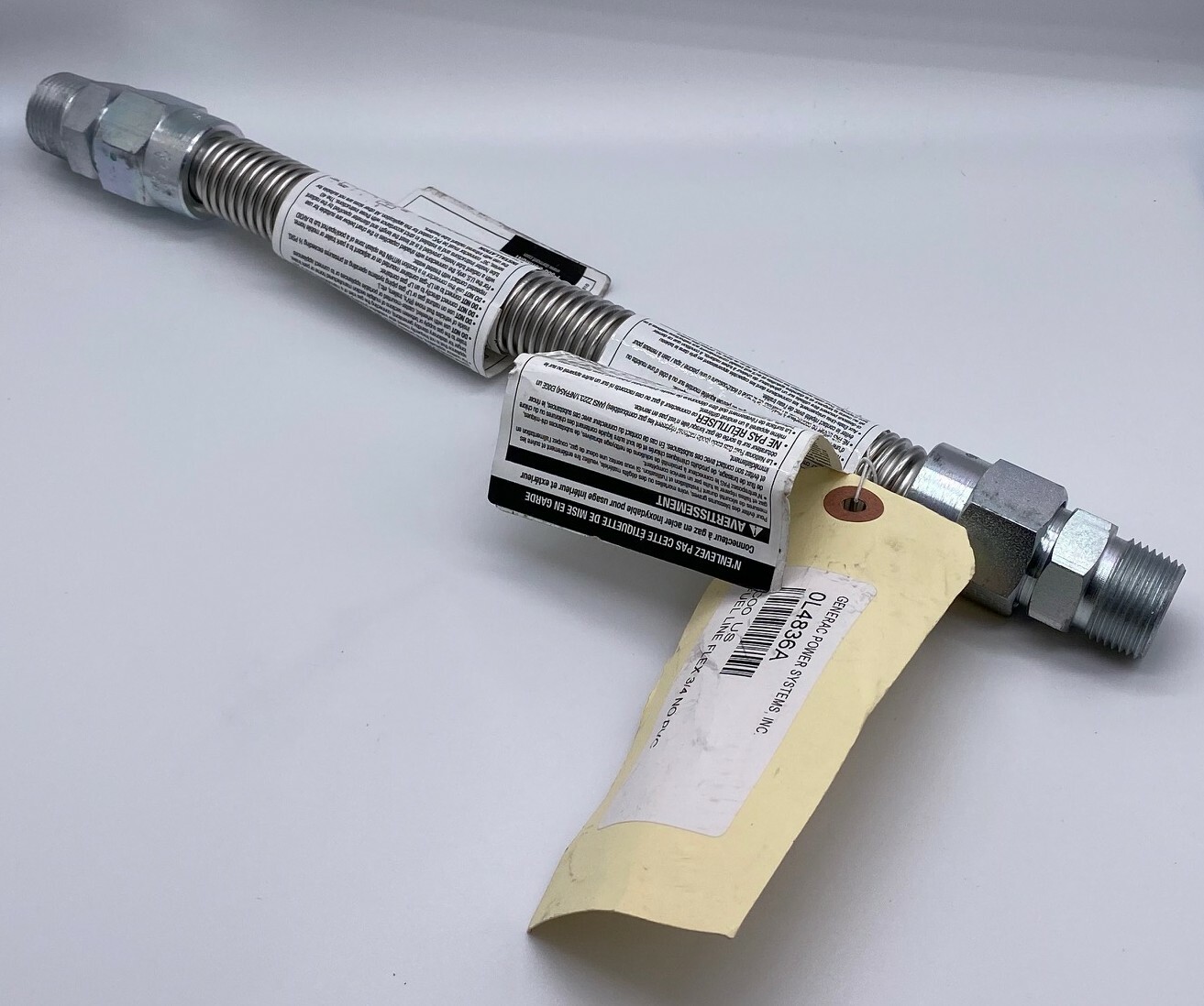 Generac 0L4836A FUEL LINE FLEX 3/4 NO PVC REPLACED 0D3031 | eBay