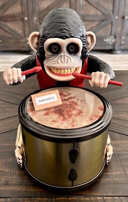 New 2025 The Monkey Movie AMC Popcorn Tin Bucket Arms Move Stephen King ...