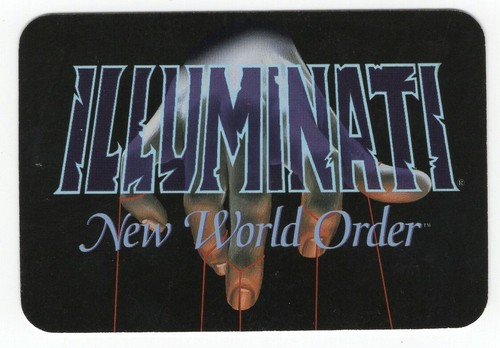Withering Curse Card New World Order Illuminati RARE INWO Steve Jackson ...