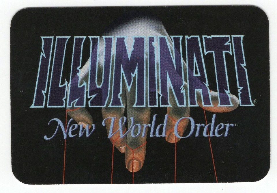 Withering Curse Card New World Order Illuminati RARE INWO Steve Jackson ...