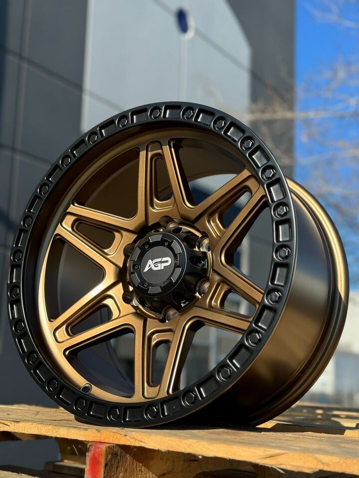 17" AGP 307 Wheels Rims fits Toyota 4runner Tacoma Tundra Sequoia FJ ...