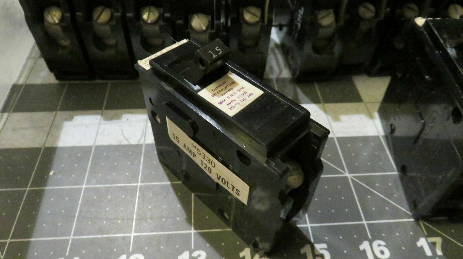 Cutler-Hammer Circuit Breaker 2 Pole Unit Type BA LR43556 for sale ...