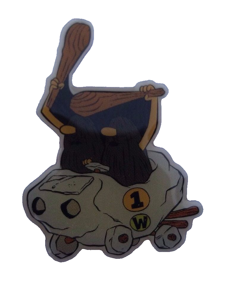 UK WACKY RACES EXCLUSIVE PIN BOULDER MOBILE 'THE SLAG BROTHERS' #1 FREE ...