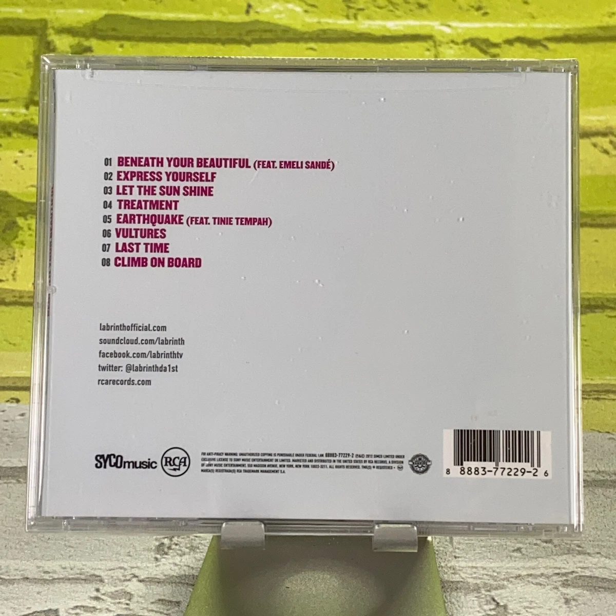 Labrinth Beneath Your Beautiful Album Cover