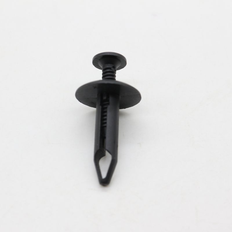 10Pcs Black Nylon Screw Retainer Clip Fastener Rivet For Ford 18 ...