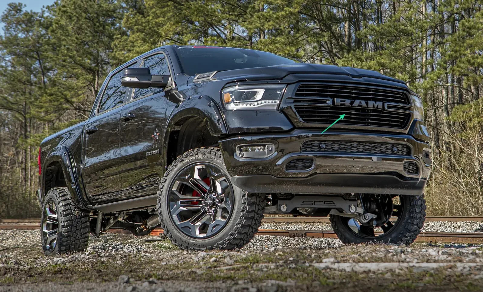 OEM Black RAM Grille Emblem Letters For 19-23 Ram 1500 2500 3500 ...