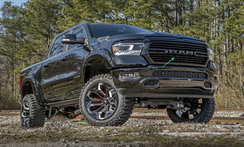 OEM Black RAM Grille Emblem Letters For 19-23 Ram 1500 2500 3500 ...