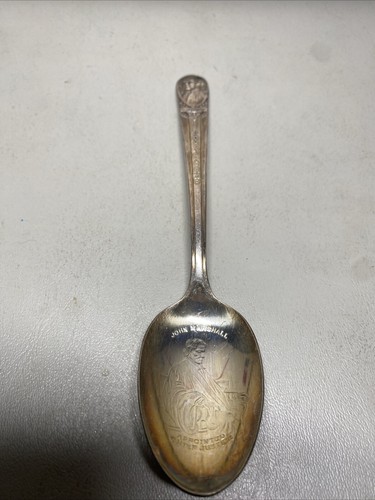 Roger MFG Co. Silver Plated John Adams Commemorative Spoon | eBay