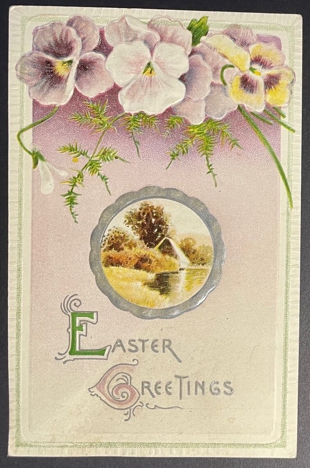 Beacon, Iowa Post Card, posted Apr 22, 1916, addressed to Keosaugua ...