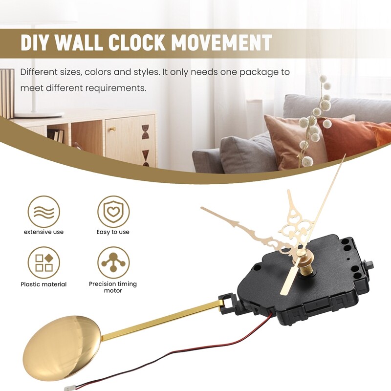 Quartz Pendulum Trigger Clock Movement Chime Music Box Completer DIY ...