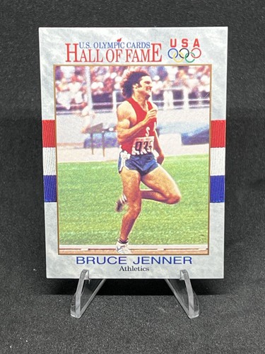 Bruce (Caitlyn) Jenner 1991 US Olympic Card #33 1976 Decathlon HOF FREE ...