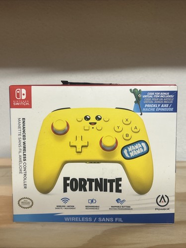 New PowerA Fortnite Peely Nintendo Switch Enhanced Wireless Controller ...
