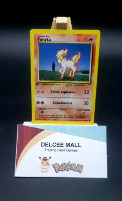 Italian Pokemon TCG 1st Edition Ponyta 60/102 Base Set Non-Holo | eBay