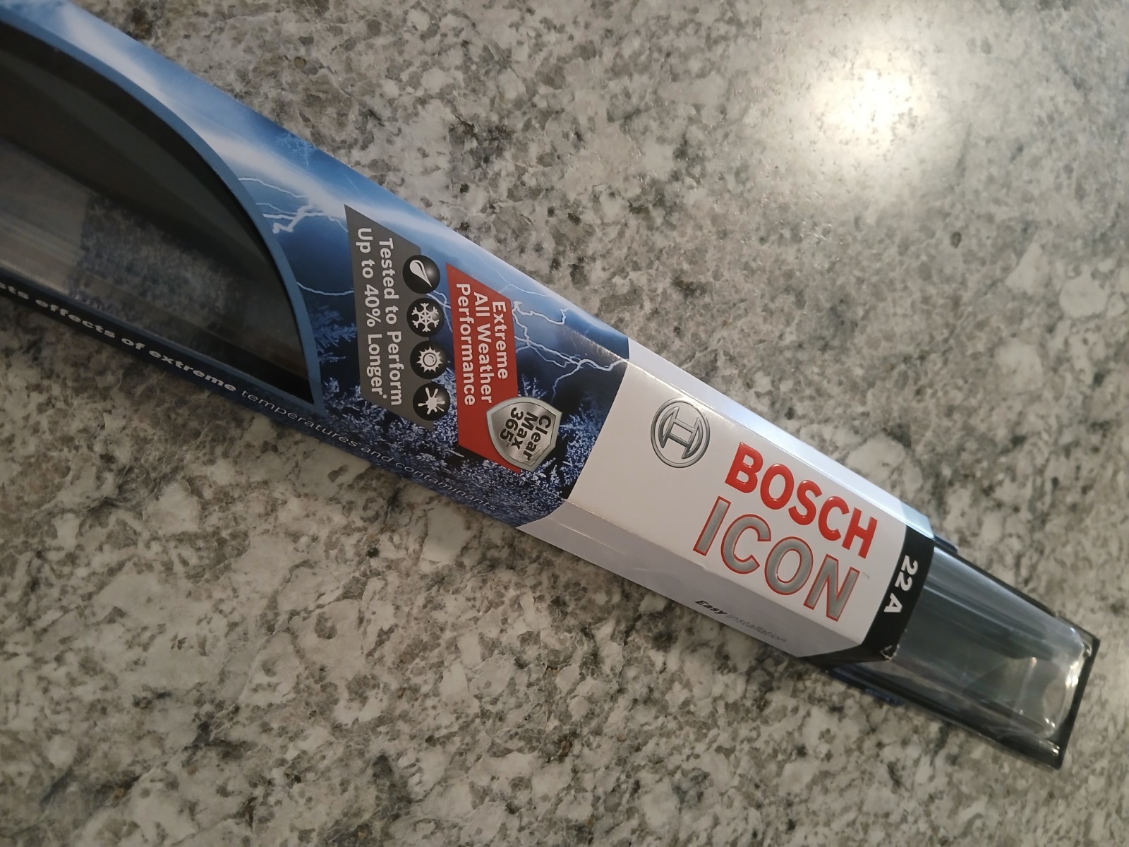 Bosch ICON 22A Wiper Blade, Up to 40% Longer Life - 22" (1 Pack) | eBay