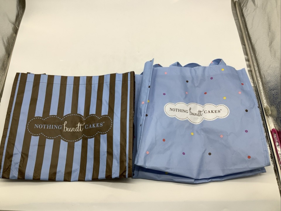 Nothing Bundt Cakes Tote Bag For Cake Delivery Bag Blue | eBay