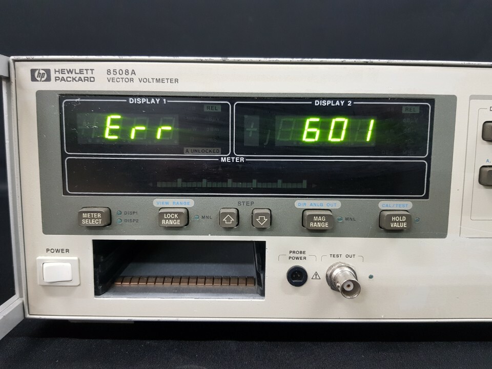 HP 8508A : Vector Voltmeter(4614) | eBay