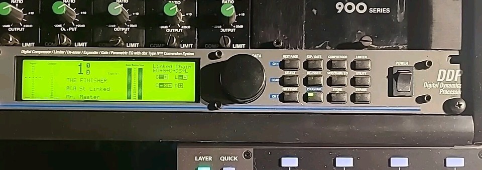 dbx DDP Digital Dynamics Processor (Compressor/Limiter/Sidechain/EXP/EQ ...