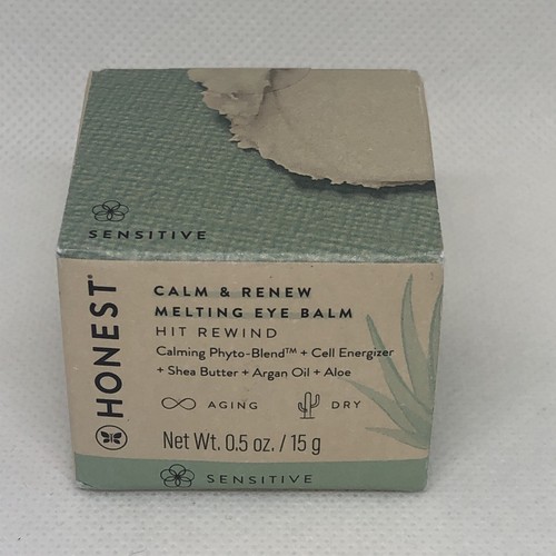 Honest Beauty CALM & RENEW MELTING EYE BALM - Full Size - New in Box ...