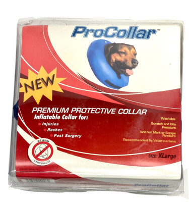 Inflatable Dog Cone Soft Blow Up Cone Collar Recovery CollarProCollar ...
