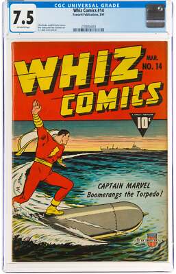 Whiz Comics 14 CGC 7.5 | eBay