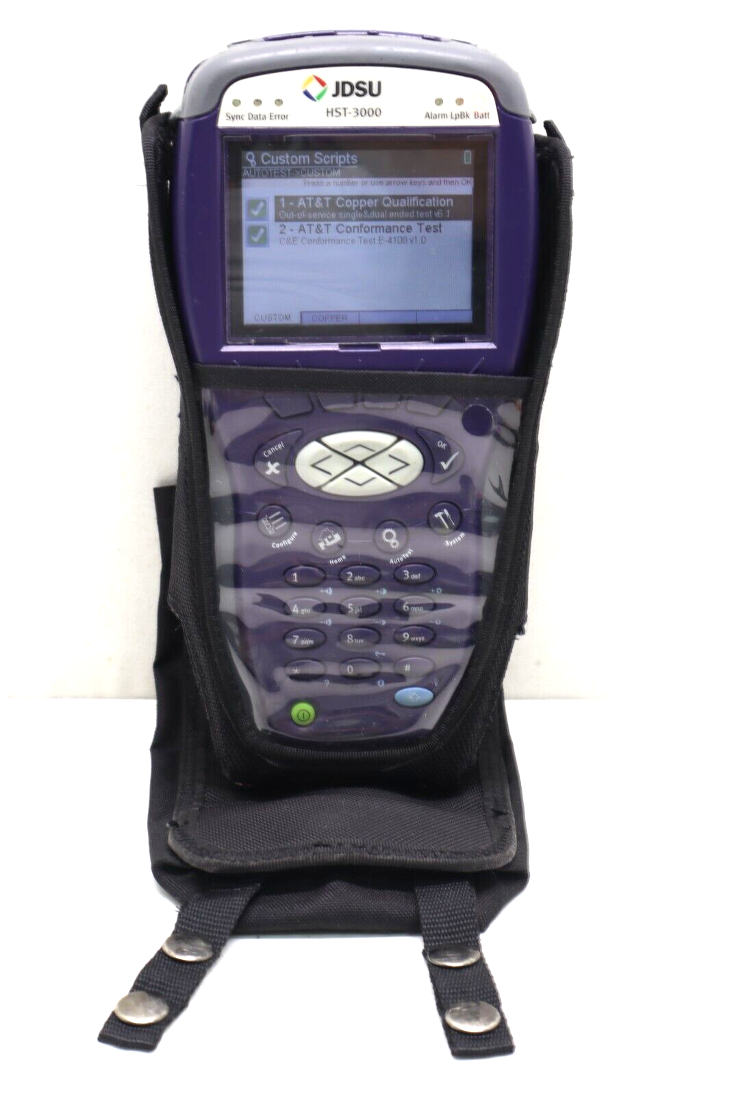 Viavi JDSU HST-3000 Color Copper Cable Tester - No Charger, Damaged ...