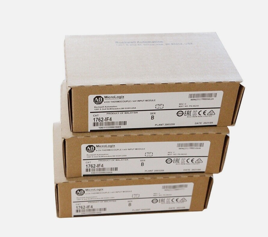 Original New Allen-Bradley 1762-IF4 MicroLogix 4 CH Analog Input Module ...