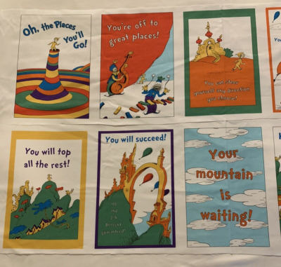 Dr Seuss Oh The Places Youll Go Poster