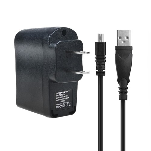 USB AC/DC Power Adapter Camera Battery Charger + PC Cord For Nikon ...