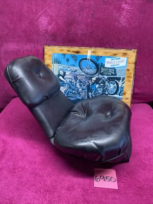 Harley FXR FXRT Touring Passenger Seat Pad Tall For Sissy Bar Backrest ...