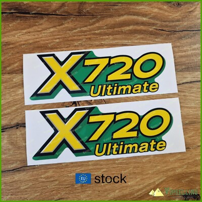 X720 Lower Hood Decal Set For a X720 Tractor M154070 fits John Deere | eBay