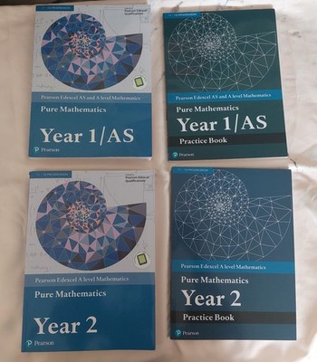 Pearson Edexcel A Level Pure Maths Year 1 & 2 with Practice book(4Book ...