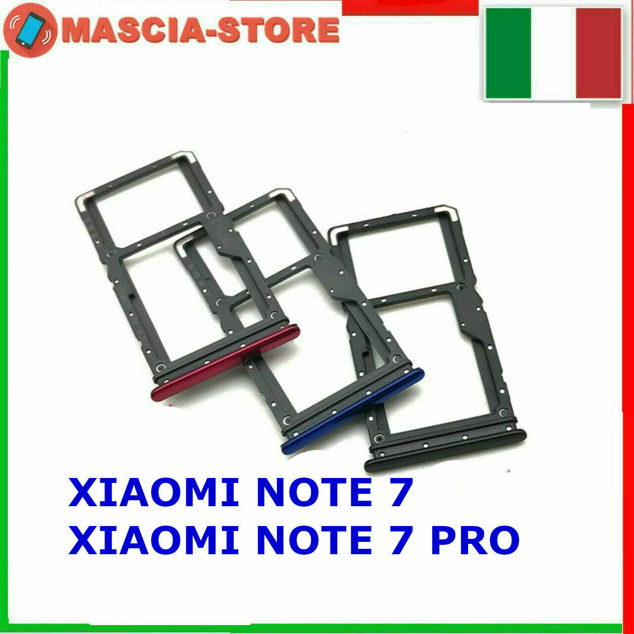 Carrello Porta SIM Slot Slita MICRO SD SCHEDA VASSOIO XIAOMI REDMI NOTE ...