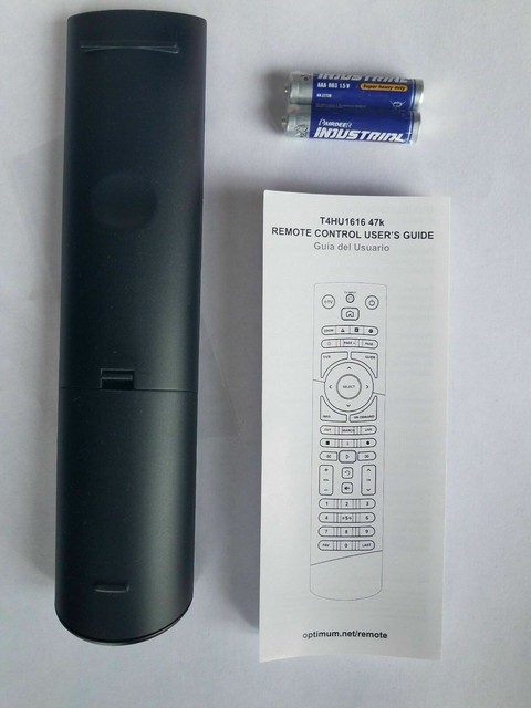 Optimum Cablevision Remote Control DVR W/ Batteries & Instructions | eBay