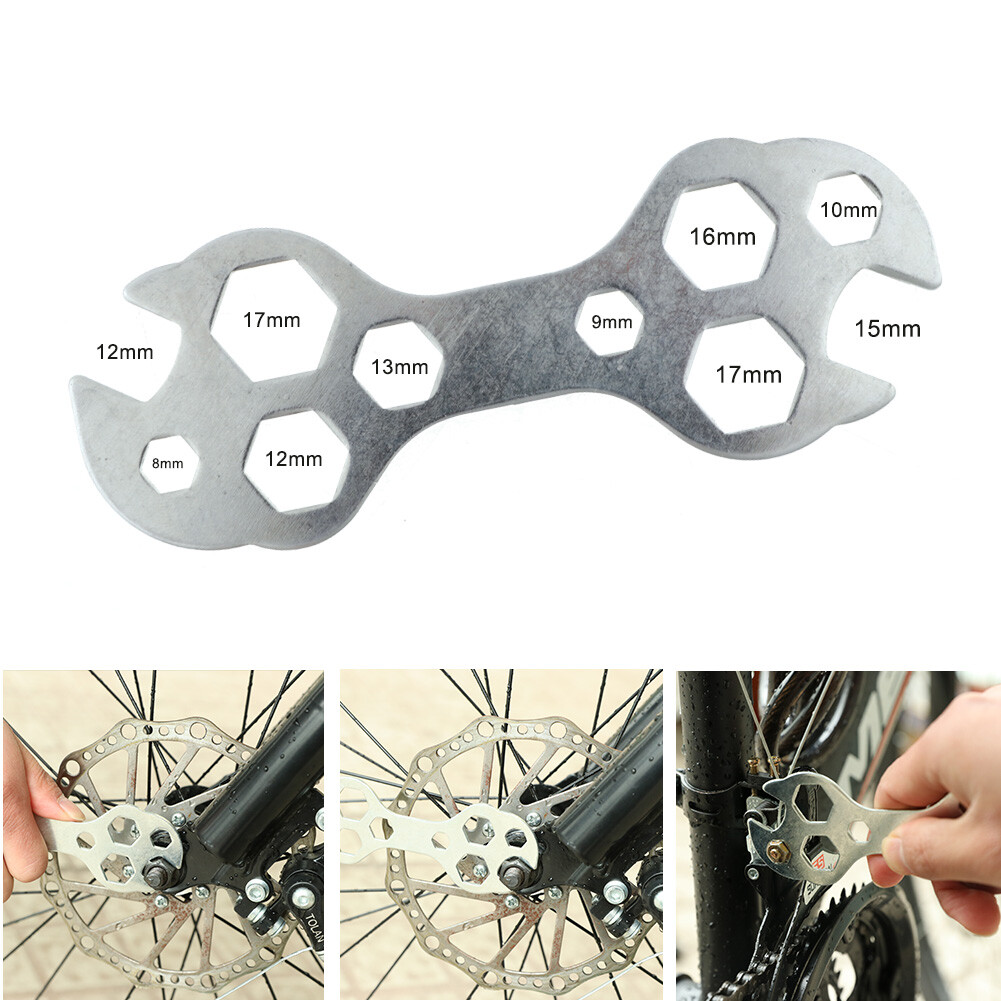 Bicycle Cycling Bike Wrench Steel Hexagon Spanner Repair Tool Kits ...
