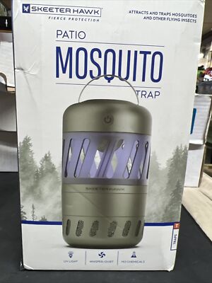 Skeeter Hawk Patio LED UV Mosquito & Flying Insect Trap | eBay