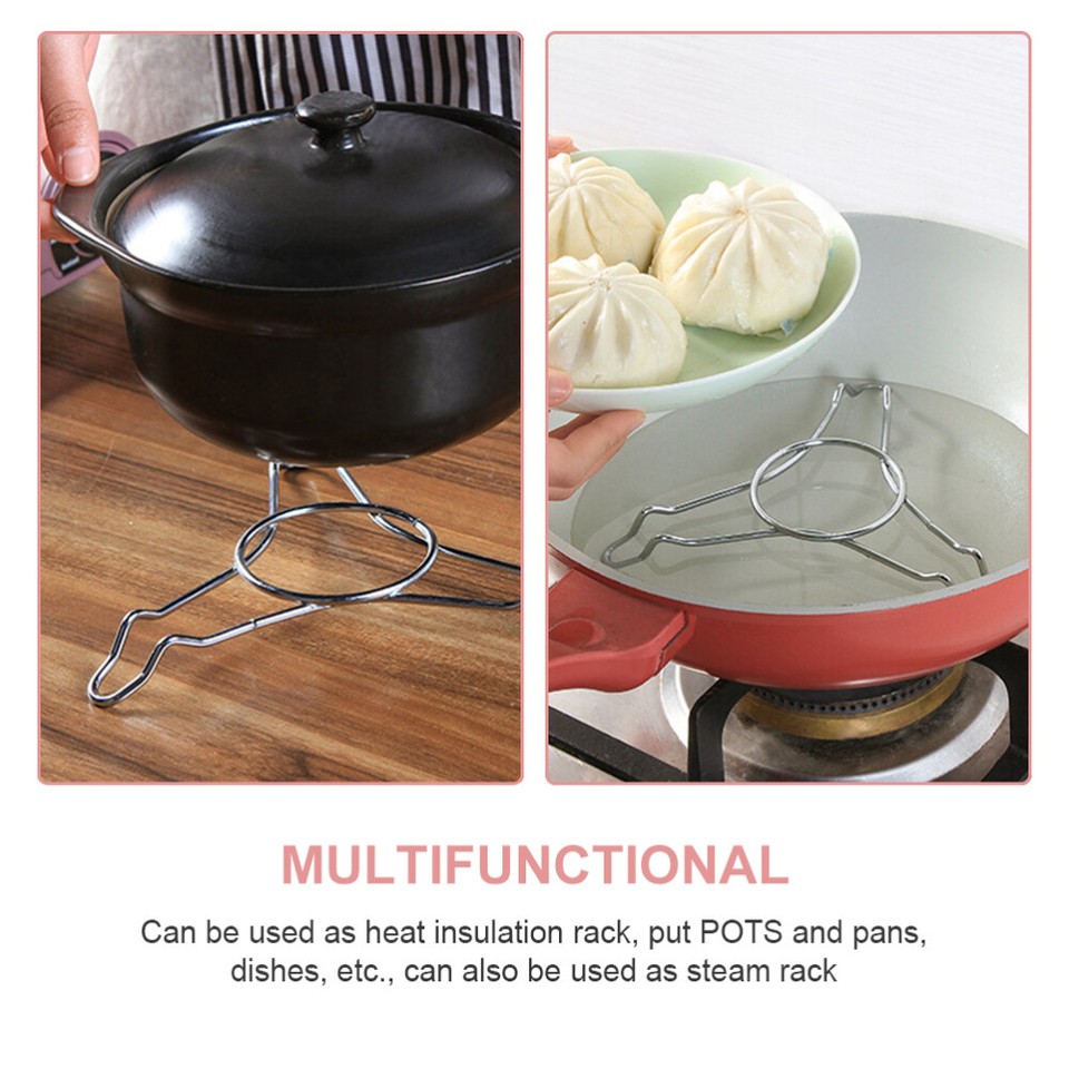 2 Pcs Triangle Steamed Grid Kitchen Utensil Pressure Cooker Stand | eBay UK